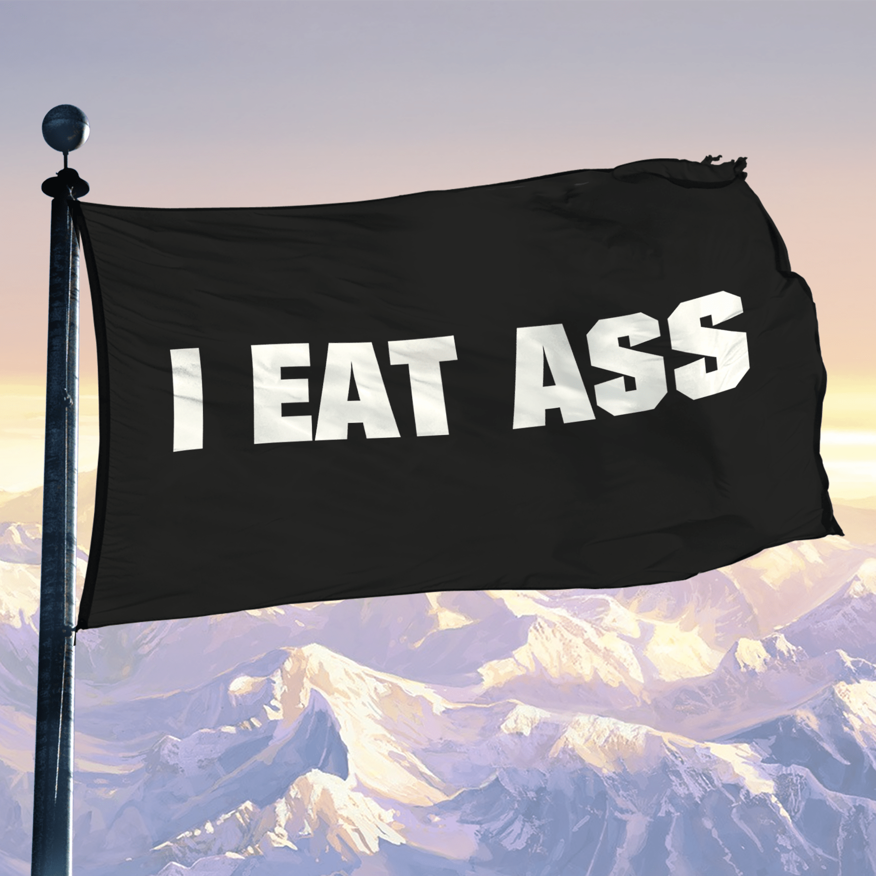 I Eat Ass Flag – ASMDSS Gear