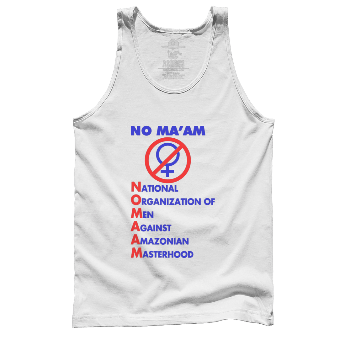 No Ma'am Throwback – ASMDSS Gear